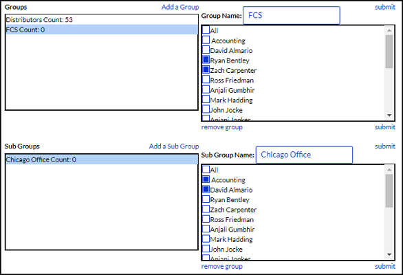Guide to FCS "Groups" – FCS Support Center