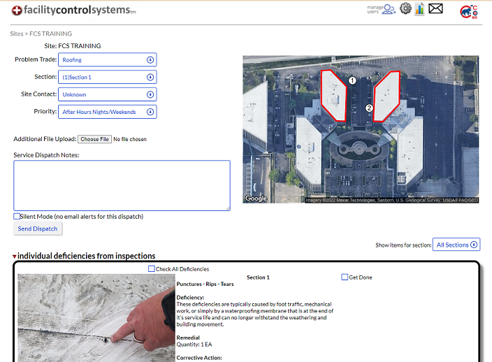 Setting Up a Dispatch – FCS Support Center