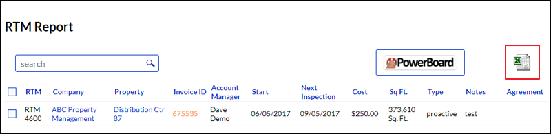 Viewing your RTM report – FCS Support Center